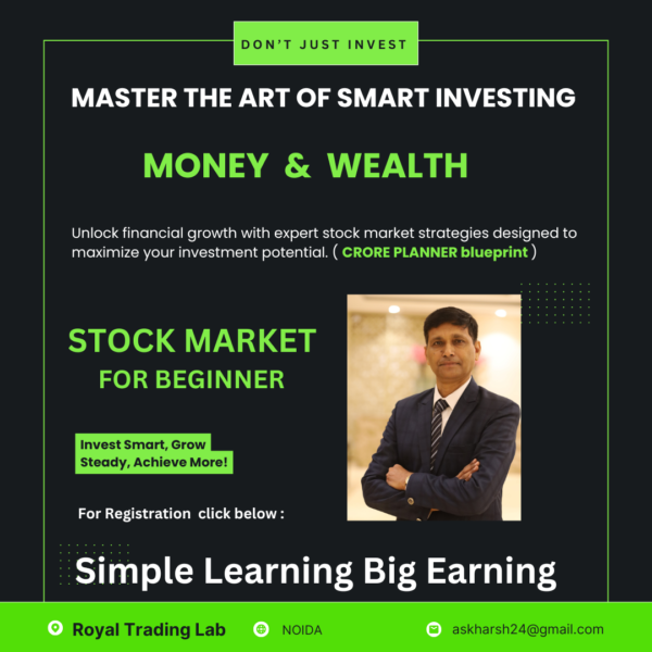 Stock Market Course in Noida - royaltradinglab.com
